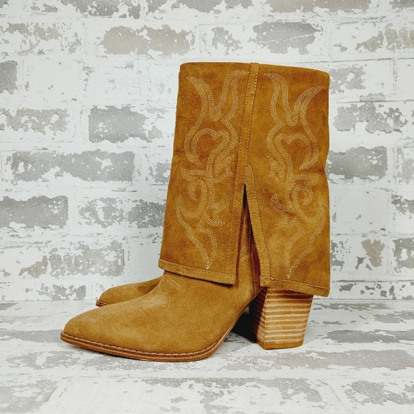 Steve Madden | Shoes | New Steve Madden Layne Western Brown Leather ...
